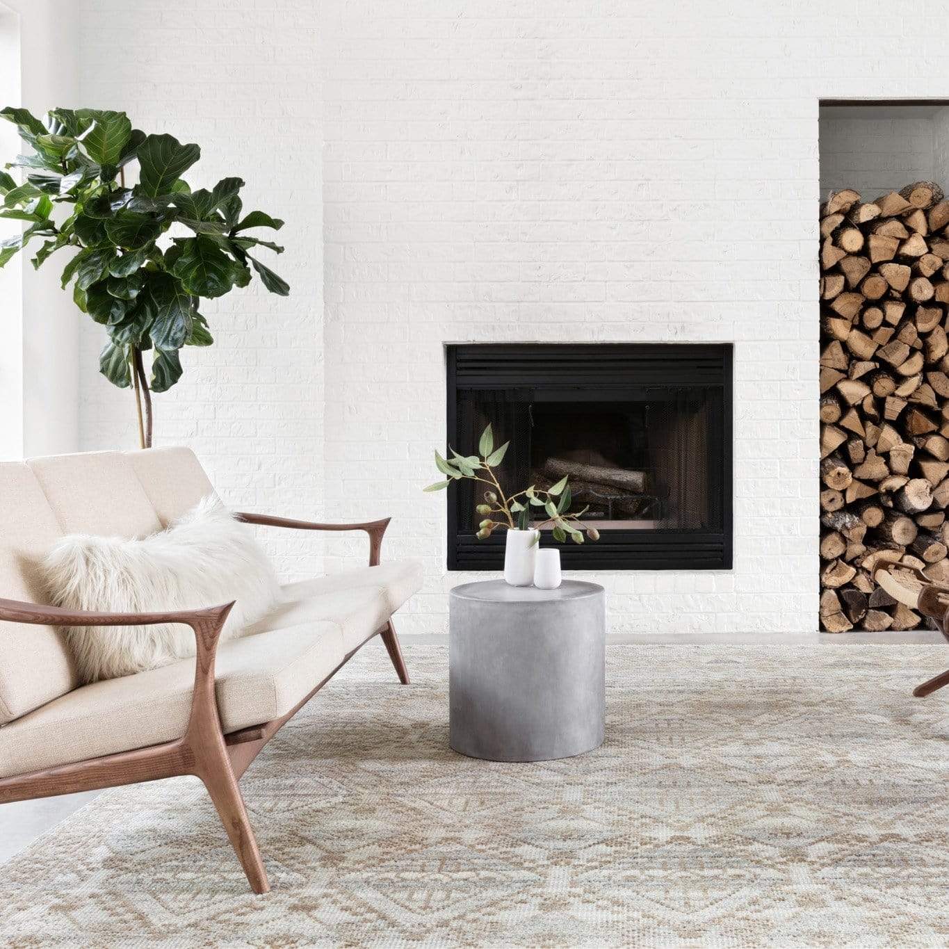 Loloi Idris Rug - Stone – Meadow Blu