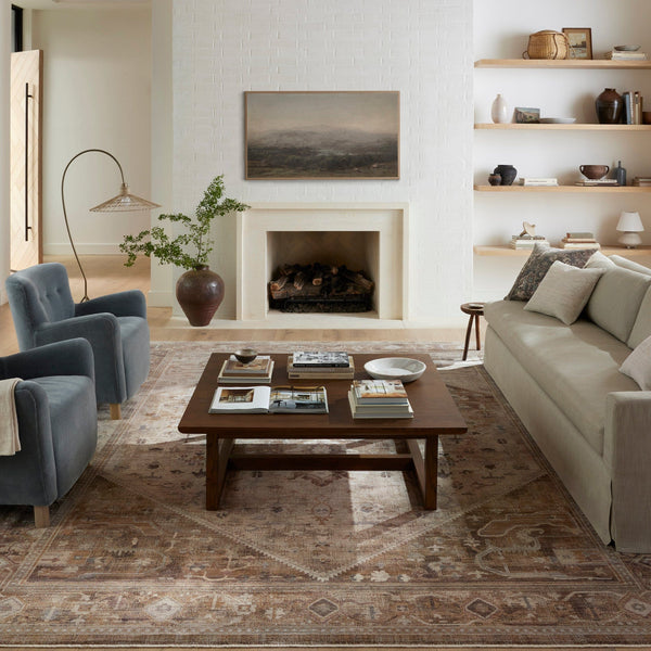 Loloi Lyra Rug - Natural/Mocha – Meadow Blu