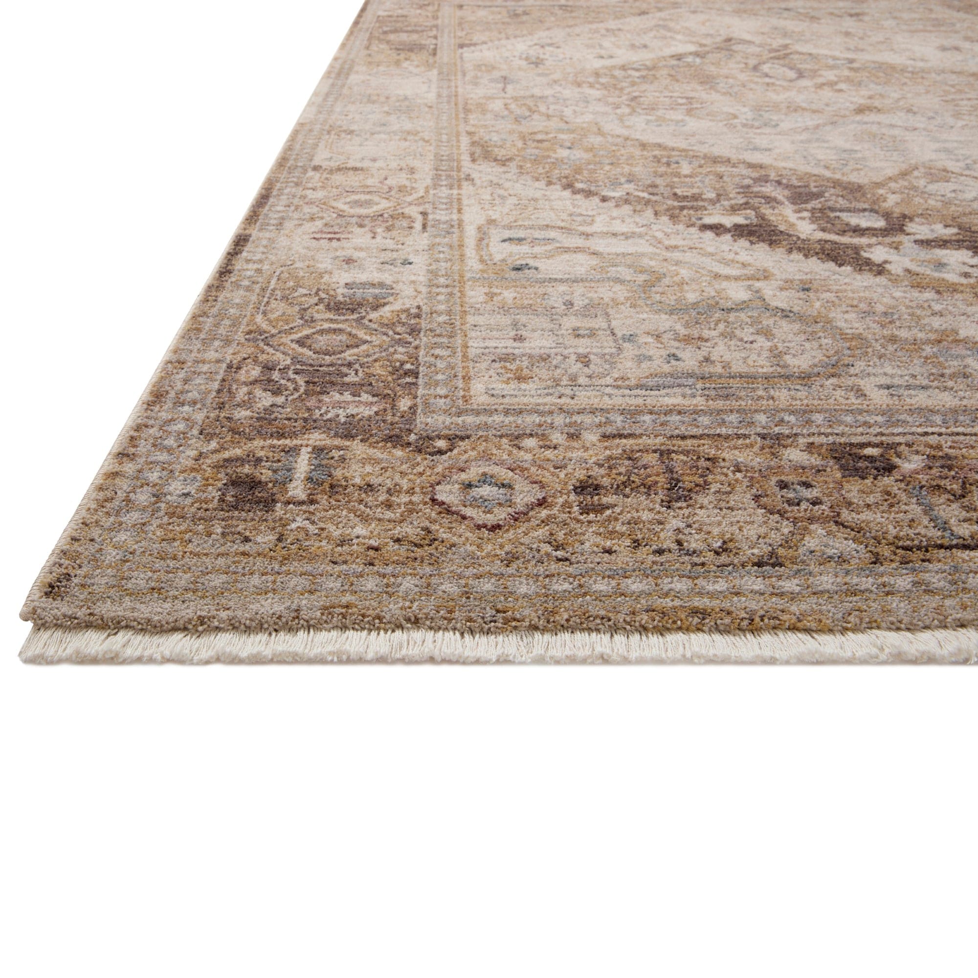 Loloi Lyra Rug - Natural/Mocha – Meadow Blu