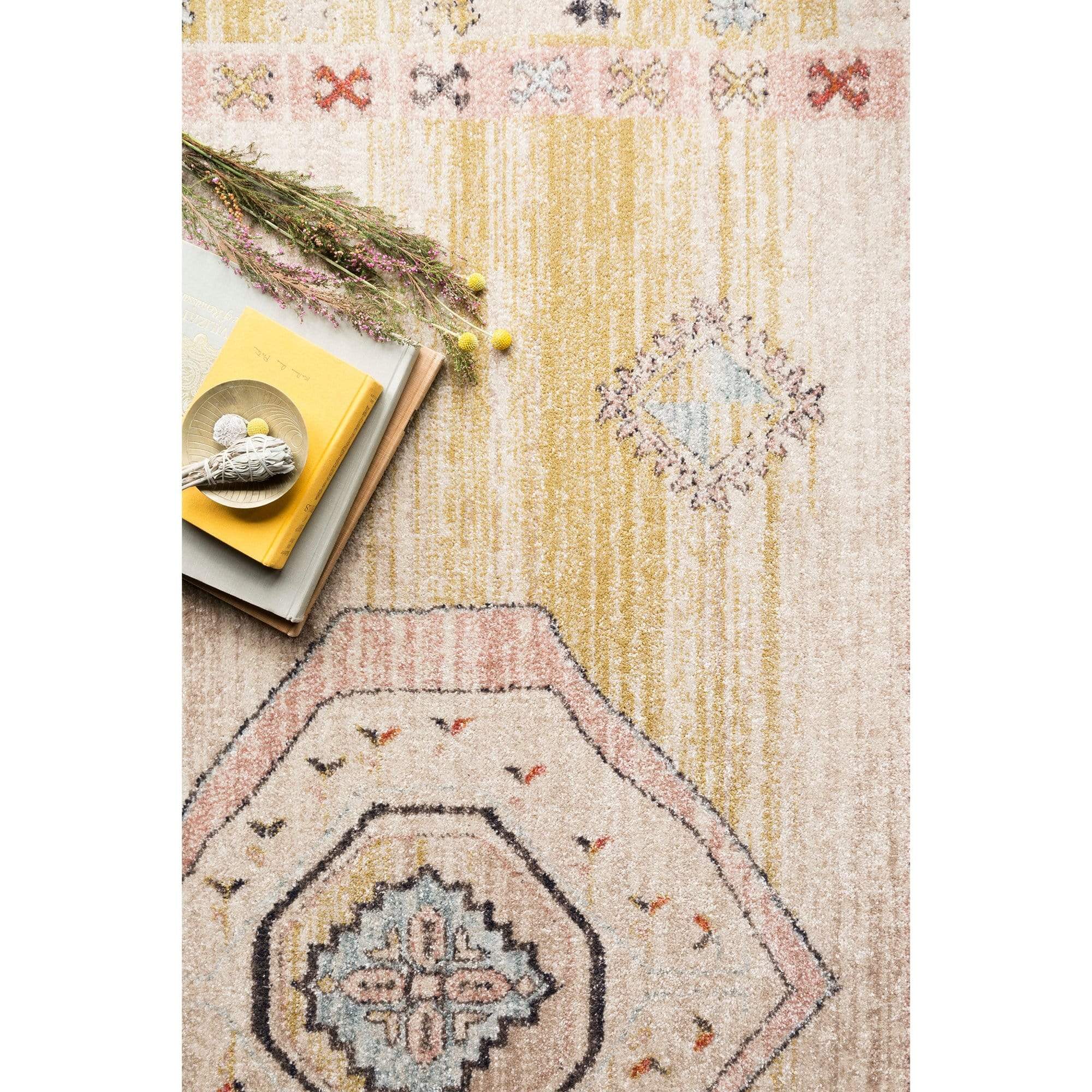 Loloi Magnolia Home Graham Rug - Antique Ivory/Multi – Meadow Blu