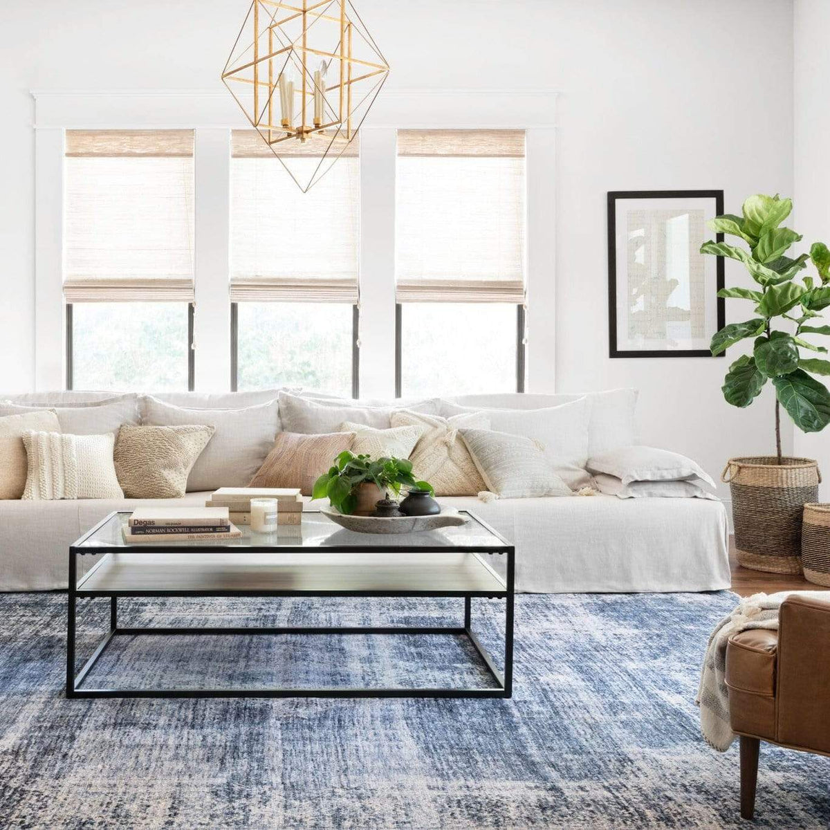 Loloi Magnolia Home Kennedy Rug – Meadow Blu