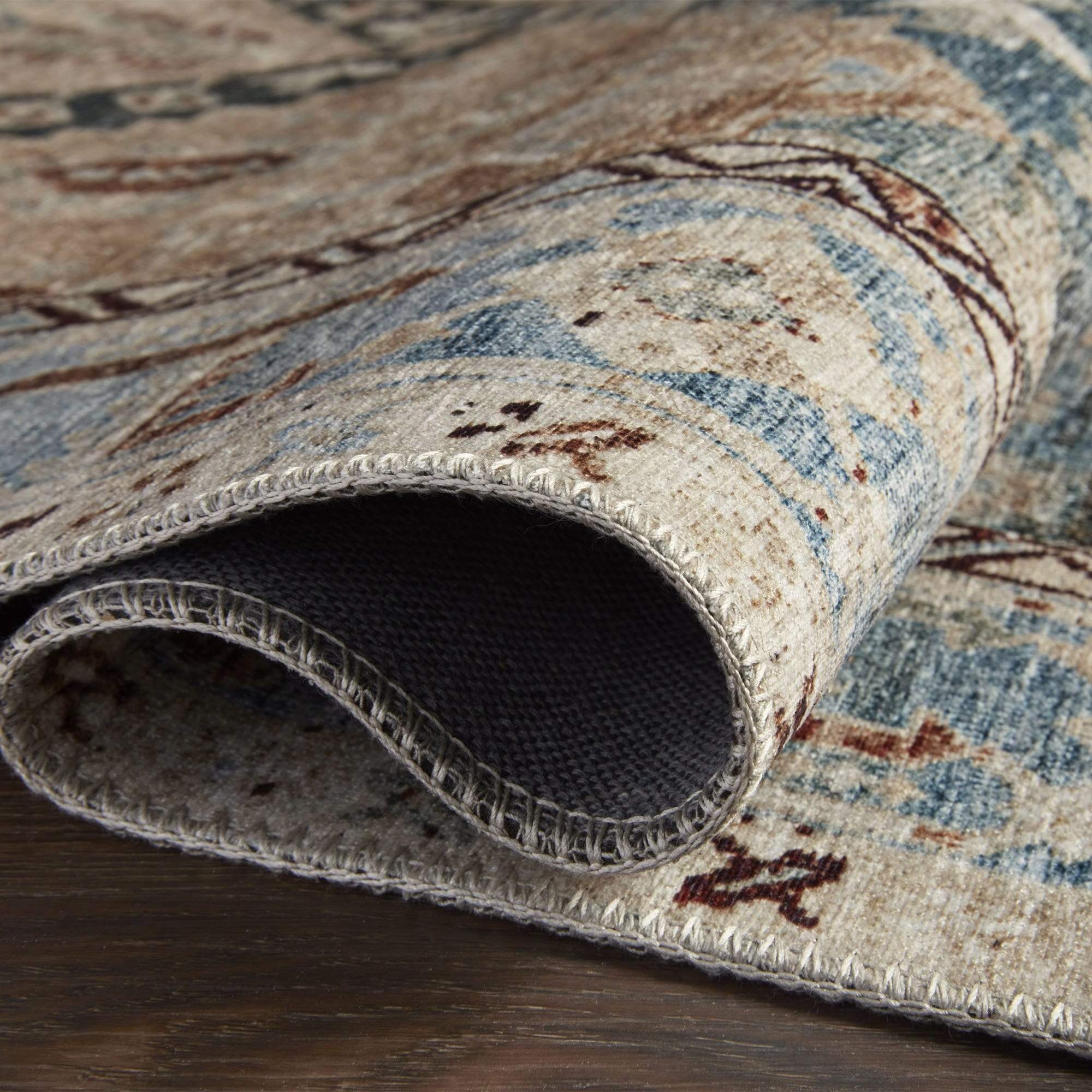 Loloi Magnolia Home Lenna Rug – Meadow Blu