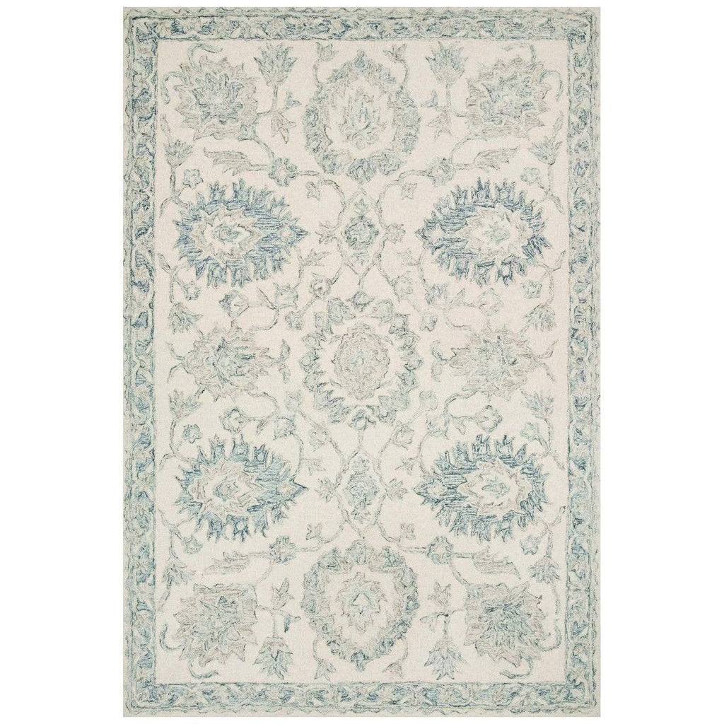 Loloi Norabel Rug - Ivory/Blue – Meadow Blu