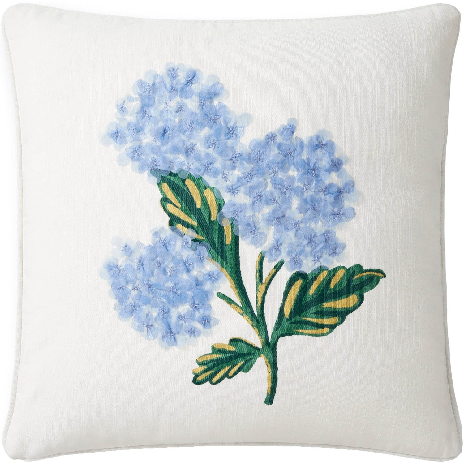 Loloi Rifle Paper Co. Bouquet Pillow - Ivory/Blue – Meadow Blu