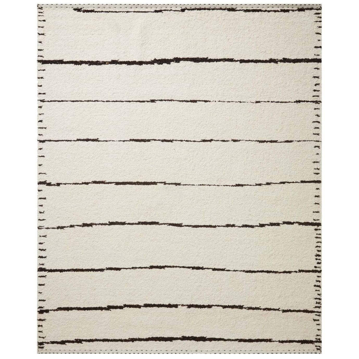 Roman Rug - Ivory/Black – Meadow Blu