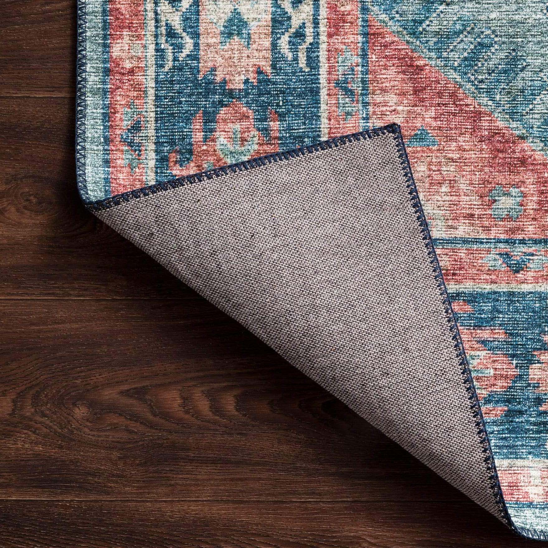 Loloi Skye Rug - Turquoise/Terracotta – Meadow Blu