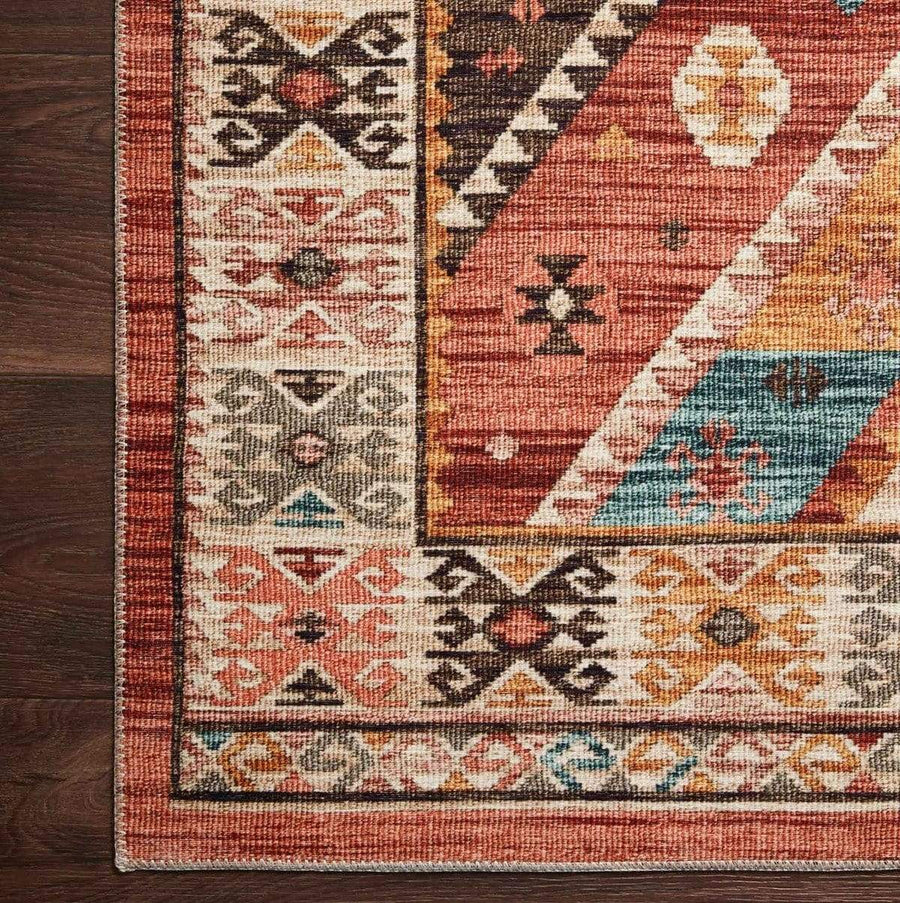Loloi Zion Rug - Red/Multi – Meadow Blu