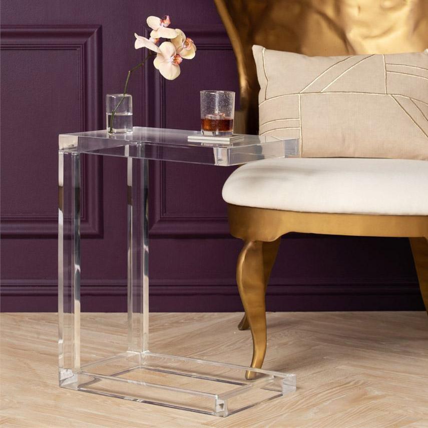 Clark Accent Table – Meadow Blu