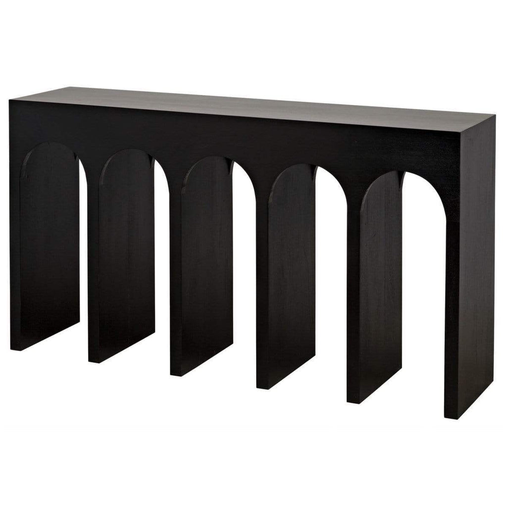 Noir Bridge Console - Hand Rubbed Black – Meadow Blu
