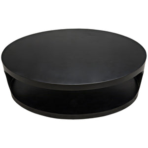 Noir Eclipse Oval Coffee Table – Meadow Blu