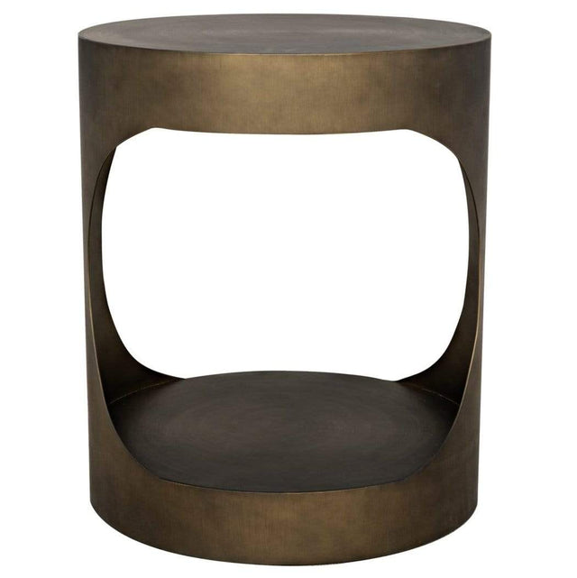 Eclipse Round Side Table – Meadow Blu