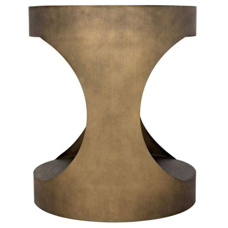 Noir Eclipse Round Side Table – Meadow Blu