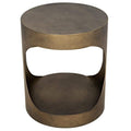 Noir Eclipse Round Side Table – Meadow Blu