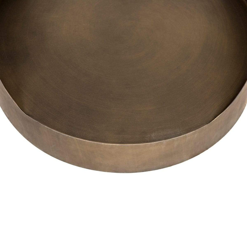 Noir Eclipse Round Side Table – Meadow Blu