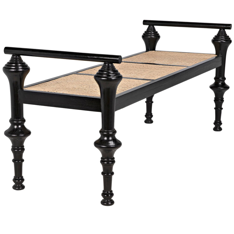 Noir Indochine Bench – Meadow Blu