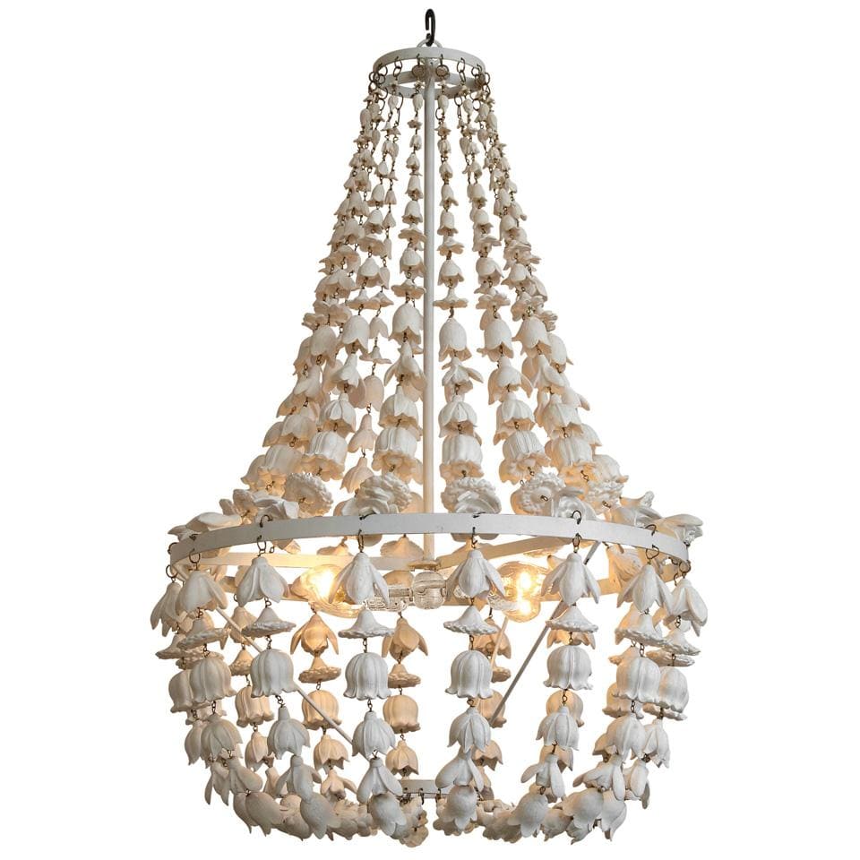 Oly Studio Flower Drop Chandelier – Meadow Blu
