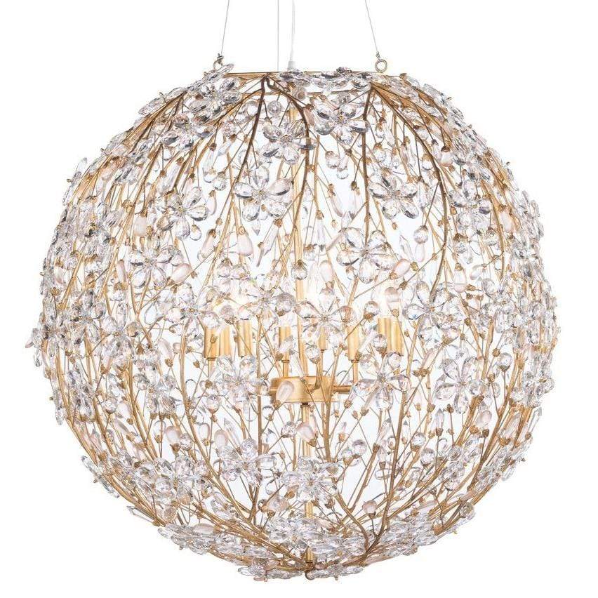 Regina Andrew Cheshire Chandelier - Gold Leaf – Meadow Blu