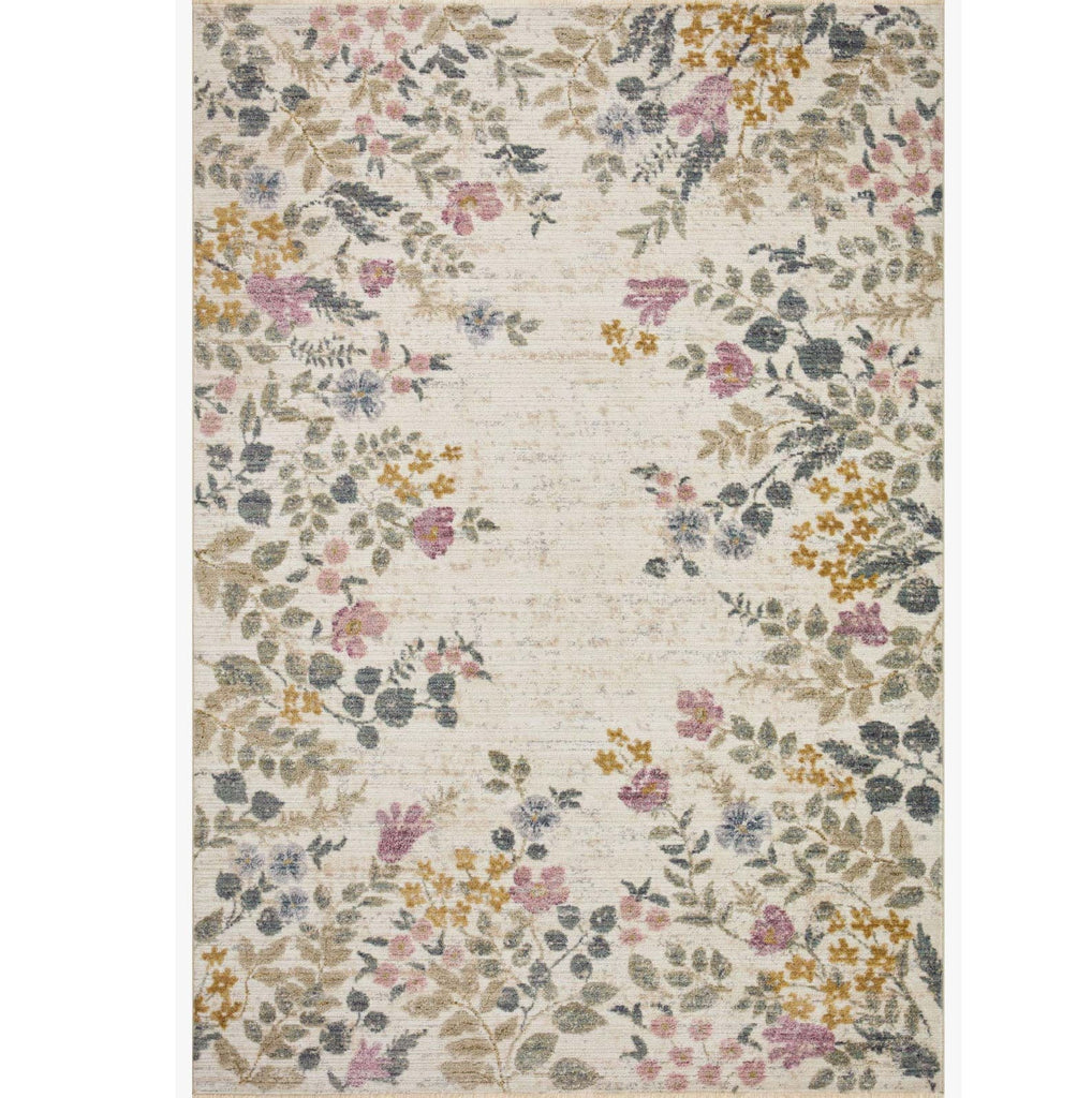 Loloi Rifle Paper Co. Provence Abbey Rug – Meadow Blu