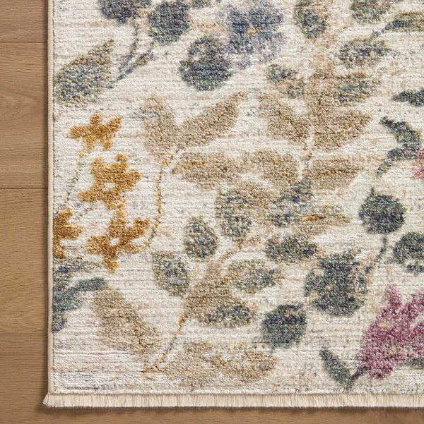 Loloi Rifle Paper Co. Provence Abbey Rug – Meadow Blu