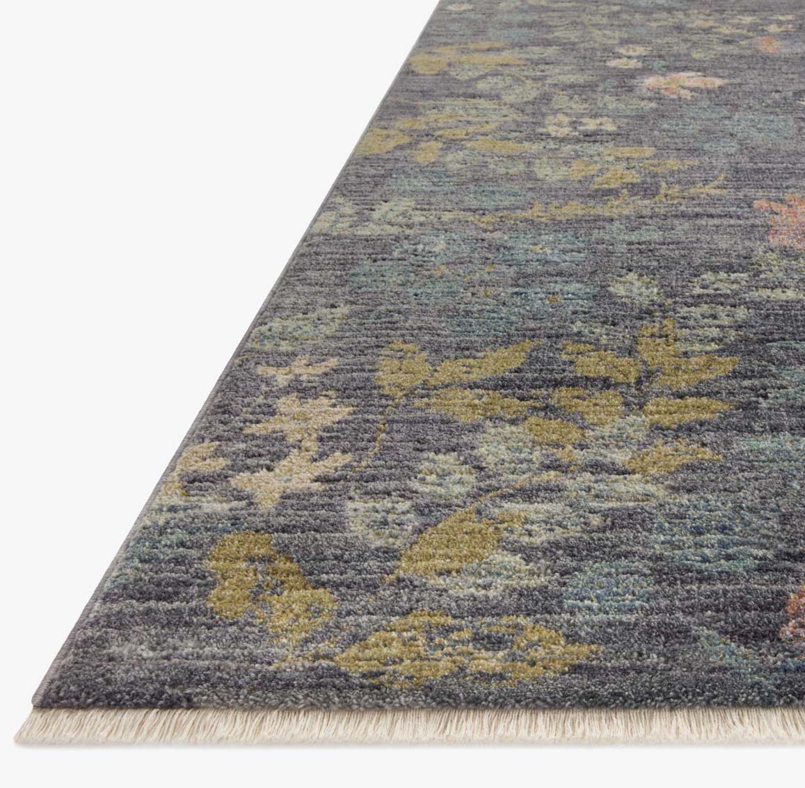 Loloi Rifle Paper Co. Provence Abbey Rug – Meadow Blu