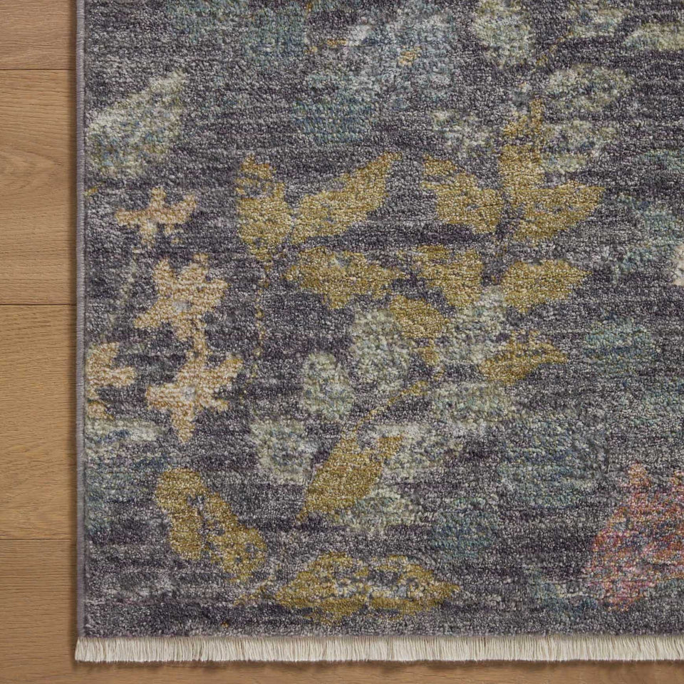 Loloi Rifle Paper Co. Provence Abbey Rug – Meadow Blu