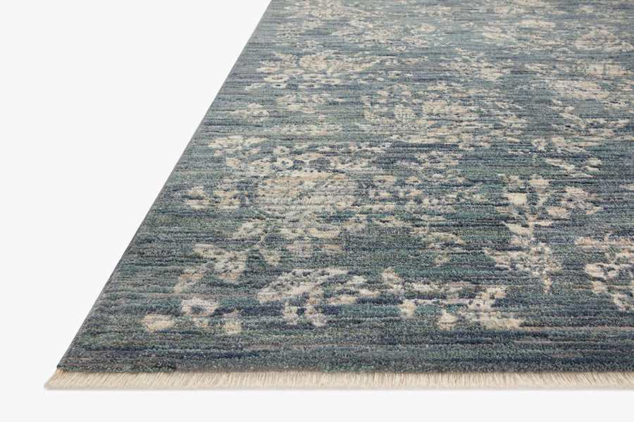 Rifle Paper Co. x Loloi Provence Therese Rug – Meadow Blu
