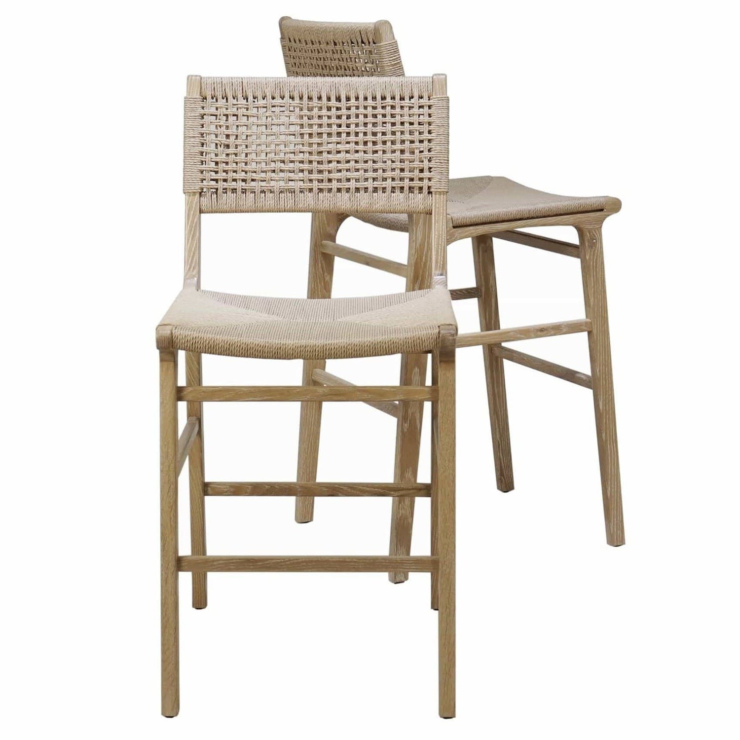 Worlds Away Carson/Astrid Bar & Counter Stool – Meadow Blu