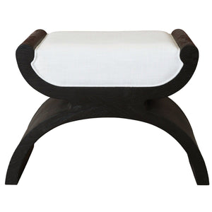 Worlds Away Janna Stool – Meadow Blu